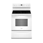 Whirlpool 5.3 cu. ft. Electric Range with Self-Cleaning Convection Oven ...