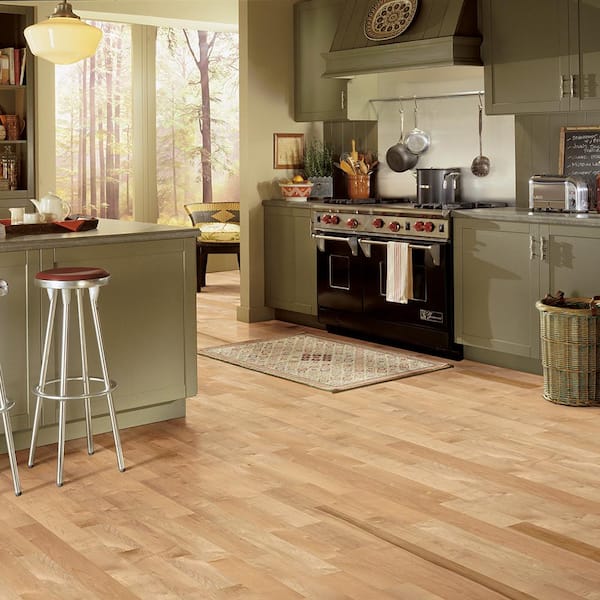 Maple Hardwood Flooring Kitchen
