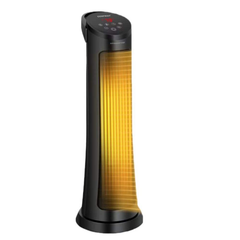 Clihome 1500-Watt 29 in. H Fast Heating PTC Ceramic Space Heater with ...
