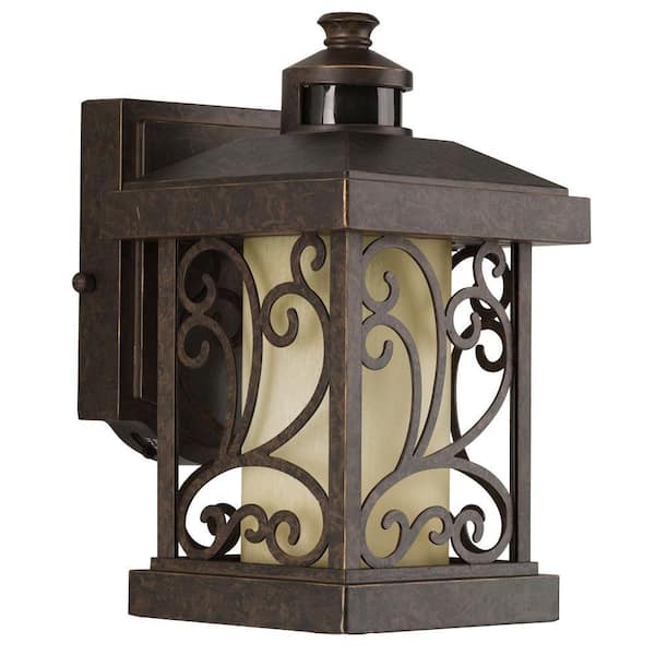 Progress Lighting Cypress Collection 1-Light Forged Bronze Motion ...