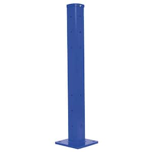 Vestil Red Rigid Tube Post Bolt-On Style Guardrail GR-F3R-BO-TP42-RD ...