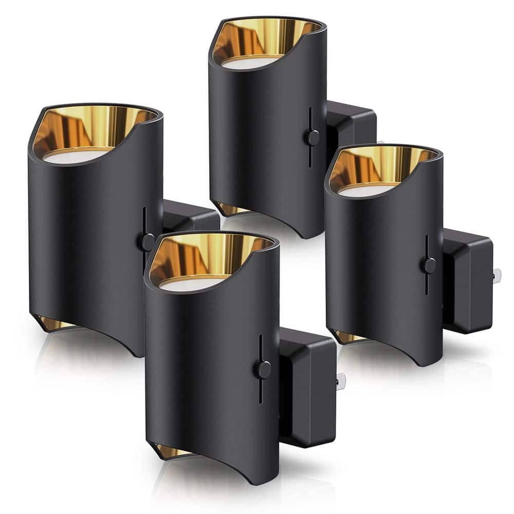 YANSUN 1-Light LED Night Lights Plug into Wall Dimmable 0-100LM with ...