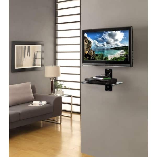 Shelf that attaches to tv wall mount store