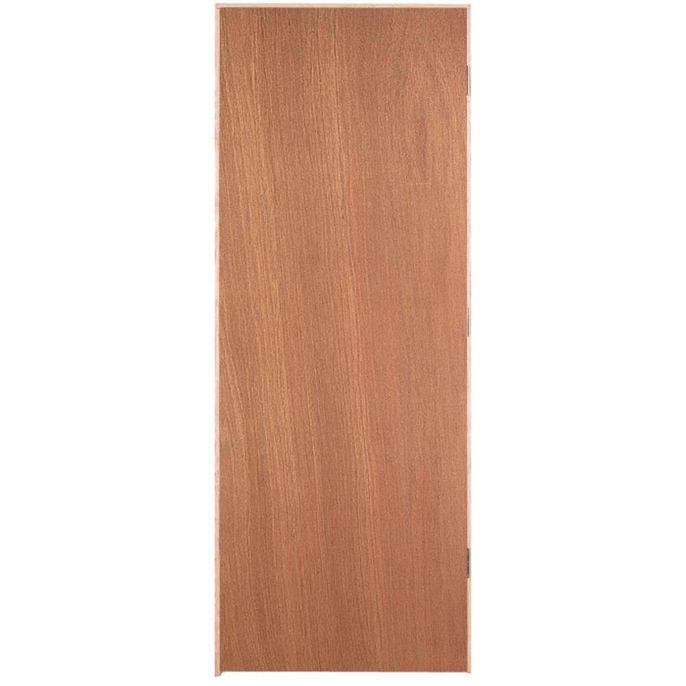 Masonite 30 in. x 80 in. No Panel Left-Handed Unfinished Composite ...