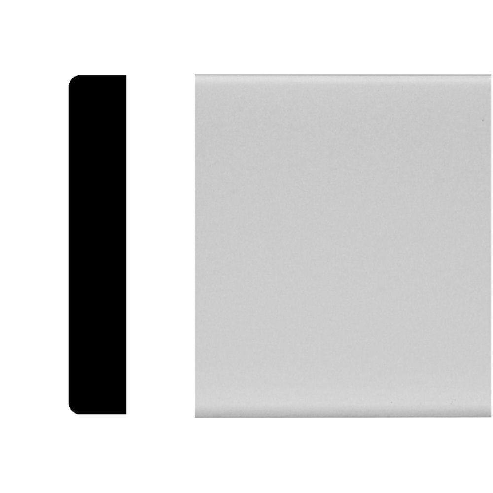 HOUSE OF FARA 5/8 in. D x 3-1/2 in. W x 96 in. L MDF Primed Mullion ...