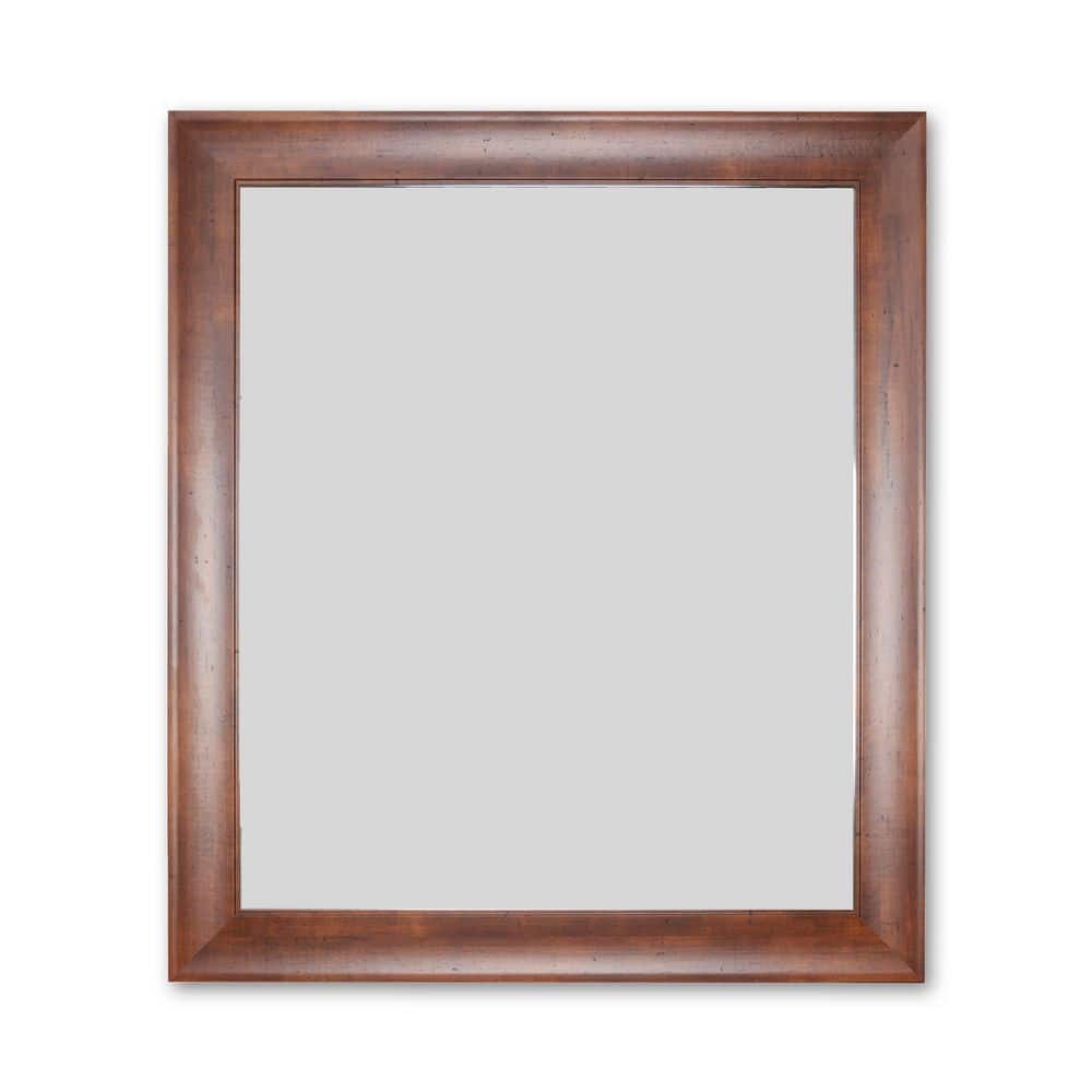 BrandtWorks 41 in. H x 32 in. W Rustic Framed Rectangle Brown ...