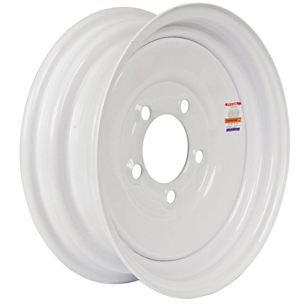Martin Wheel 12x4 5-Hole 12 in. Steel Trailer Wheel/Rim-R-125 - The ...