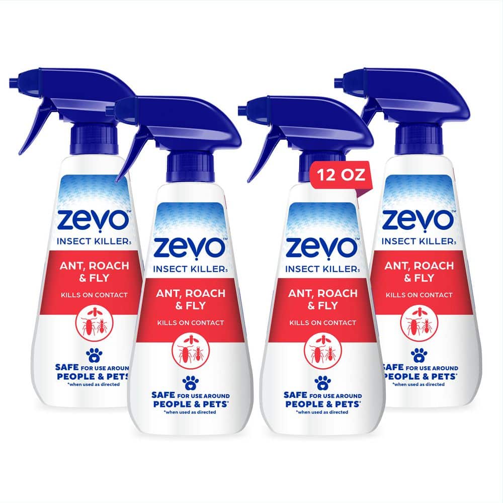 ZEVO Multi Insect Killer Spray for Ants, Roaches and More 12 oz. Spray ...