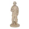 Athens Stonecasting 25 in. Standing Soldier Concrete Garden Statue 09 ...