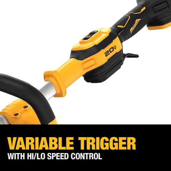 DEWALT 20V MAX 14 in. Brushless Cordless Battery Powered Foldable String Trimmer Kit with 1 5 Ah Battery Charger DCST922P1 The Home Depot