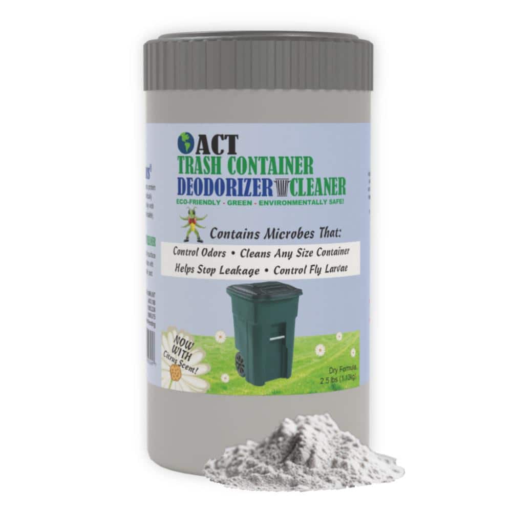 ACT Trash Deodorizer and Cleaner Odor Eliminator Controls Garbage ...
