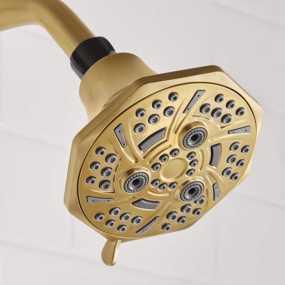 Glacier Bay Fairpark 5-Spray Patterns with 4.7 in. Tub Wall Mount ...