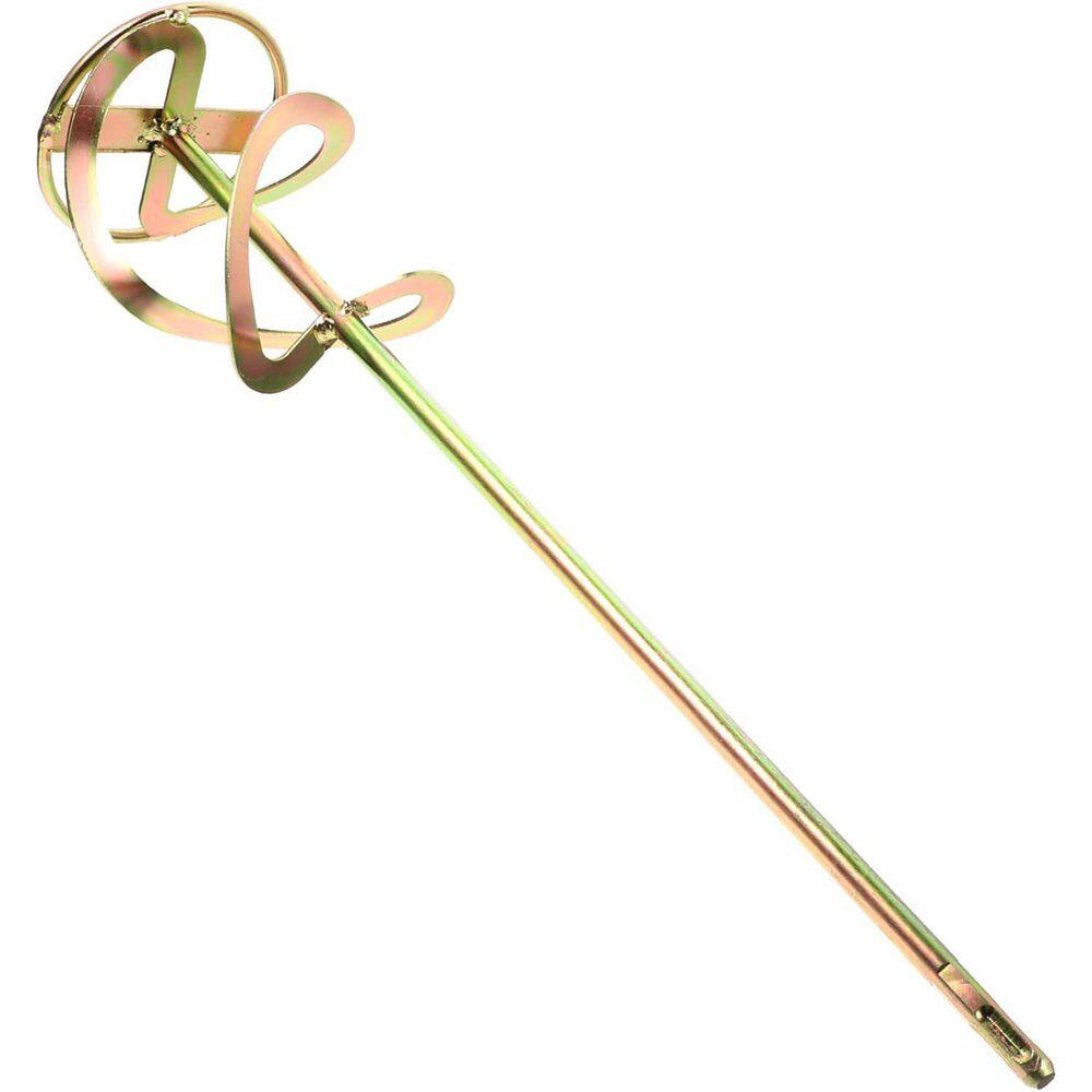 KIWDZFU 19 in. Cement Concrete Mixer Rod Electric Drill Stirring Head ...