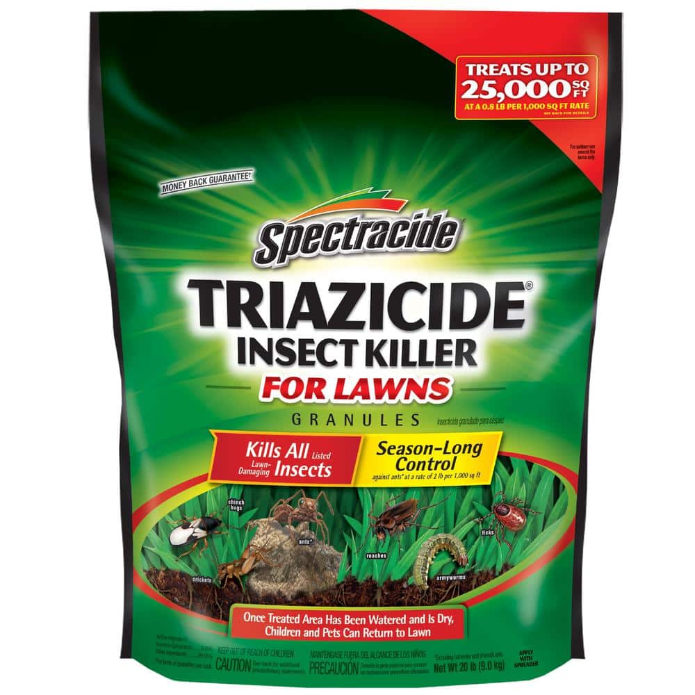 Reviews for Spectracide 20 lb. Triazicide Lawn Insect Killer Granules ...