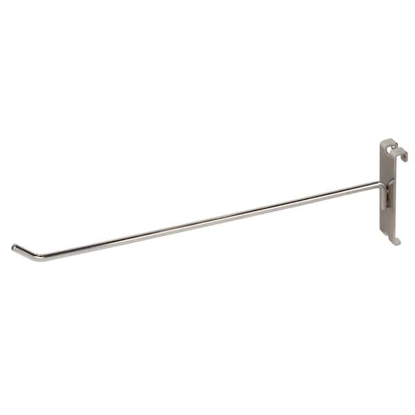 Econoco 12 in. Chrome Hook for Gridwall (Pack of 96) GW/H12 - The Home ...