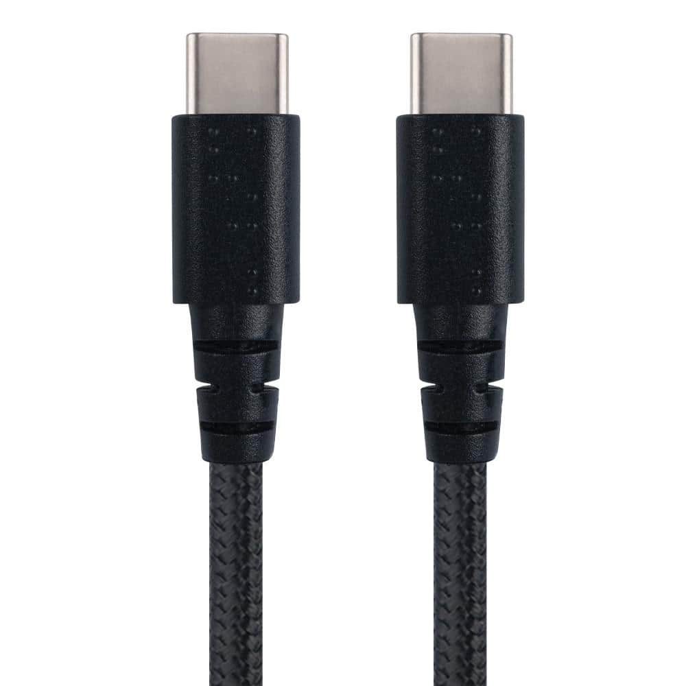 Braided Cable for USB-C to USB-C 6 ft. 215 1238 TG4 - The Home Depot