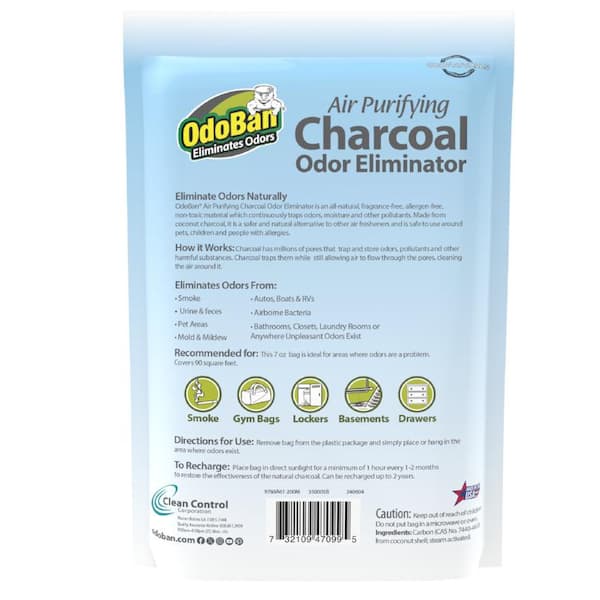 Natural charcoal odor absorbers store