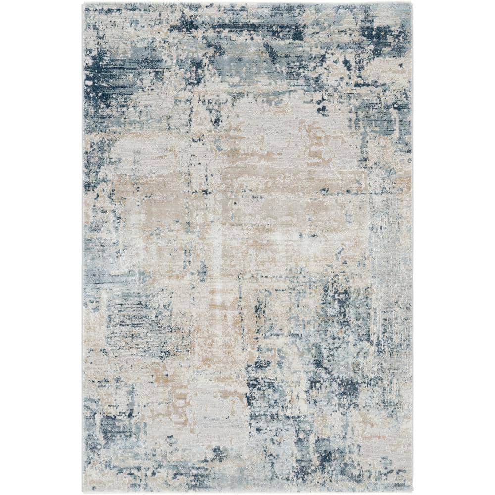 Artistic Weavers Gismondi Ice Blue 5 ft. x 7 ft. Indoor Area Rug ...
