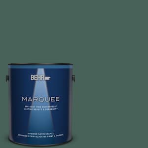 BEHR MARQUEE 1 qt. #T18-20 Equilibrium Semi-Gloss Enamel Exterior Paint ...