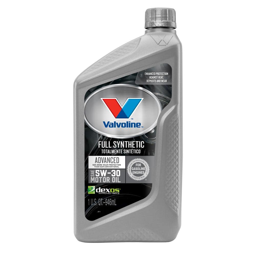 Valvoline 1 Qt. 5W-30 Advanced Full Synthetic Motor Oil VV955 - The ...