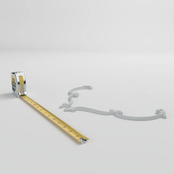 Ekena Millwork 0.50 in. x 15.625 in. x 7.875 in. Polyurethane Applique and Onlay Moulding ONL15X08X01CA The Home Depot