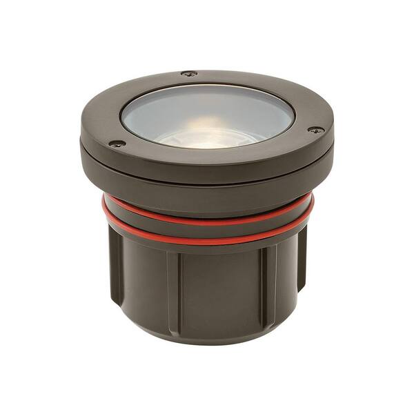 HINKLEY Low Voltage Bronze In Ground Weather Resistant Well light with ...