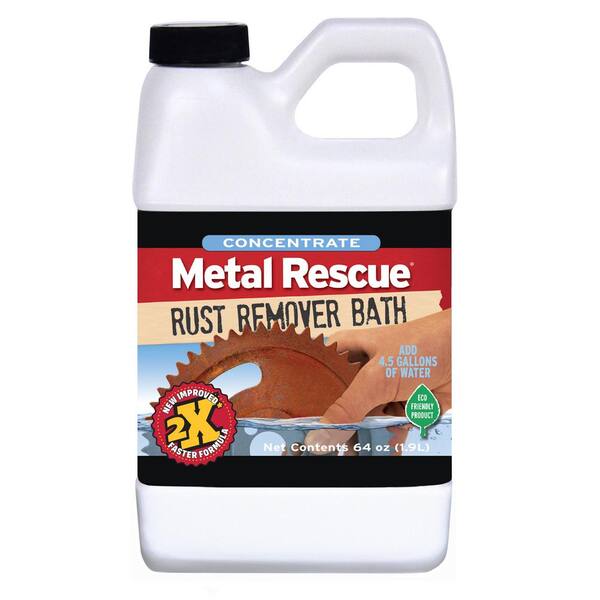 METAL RESCUE 64 oz. Rust Remover Concentrate 64-MRC - The Home Depot