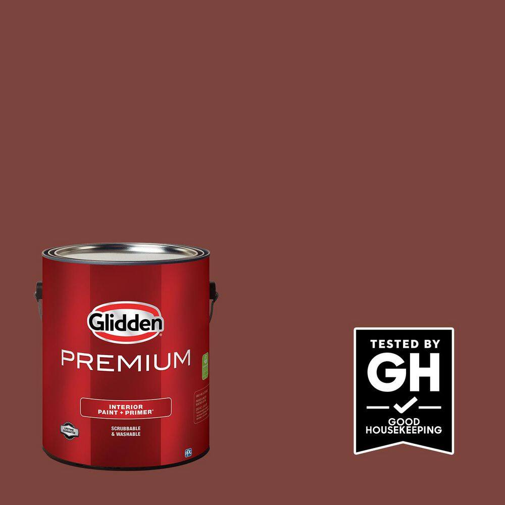 Glidden Premium 1 gal. PPG1059-7 Sweet Spiceberry Semi-Gloss Interior ...