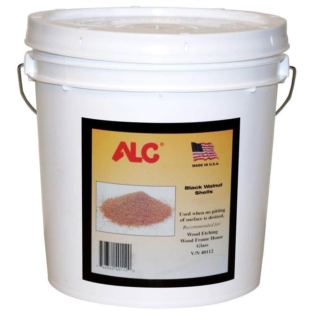 ALC 10 lbs. Black Walnut Shell Blasting Abrasive 40112 - The Home Depot