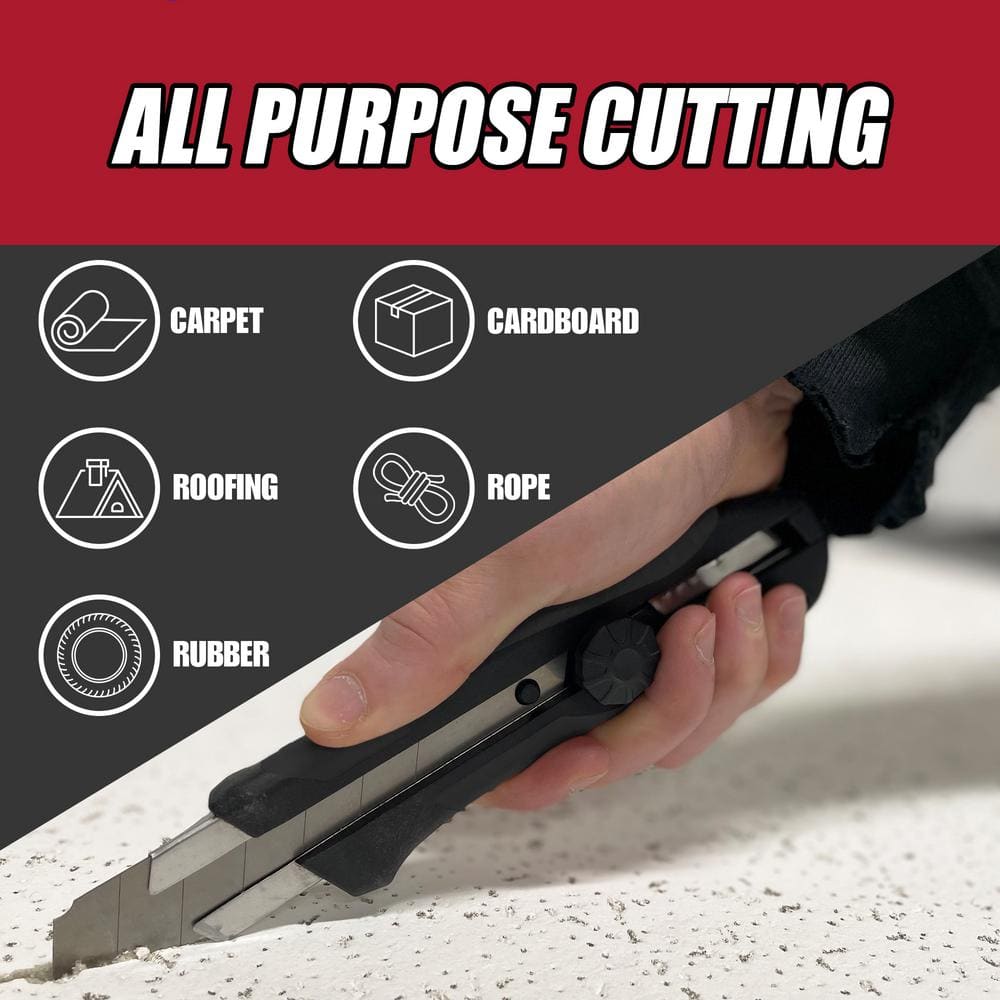 Husky 25 mm Pro Snap Blade Knife HKY00060 - The Home Depot