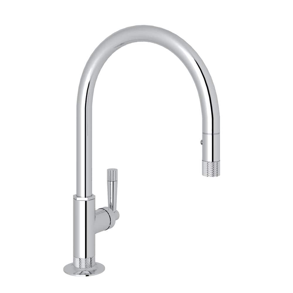 ROHL Michael Berman Graceline Single-Handle Pull-Down Sprayer Kitchen ...