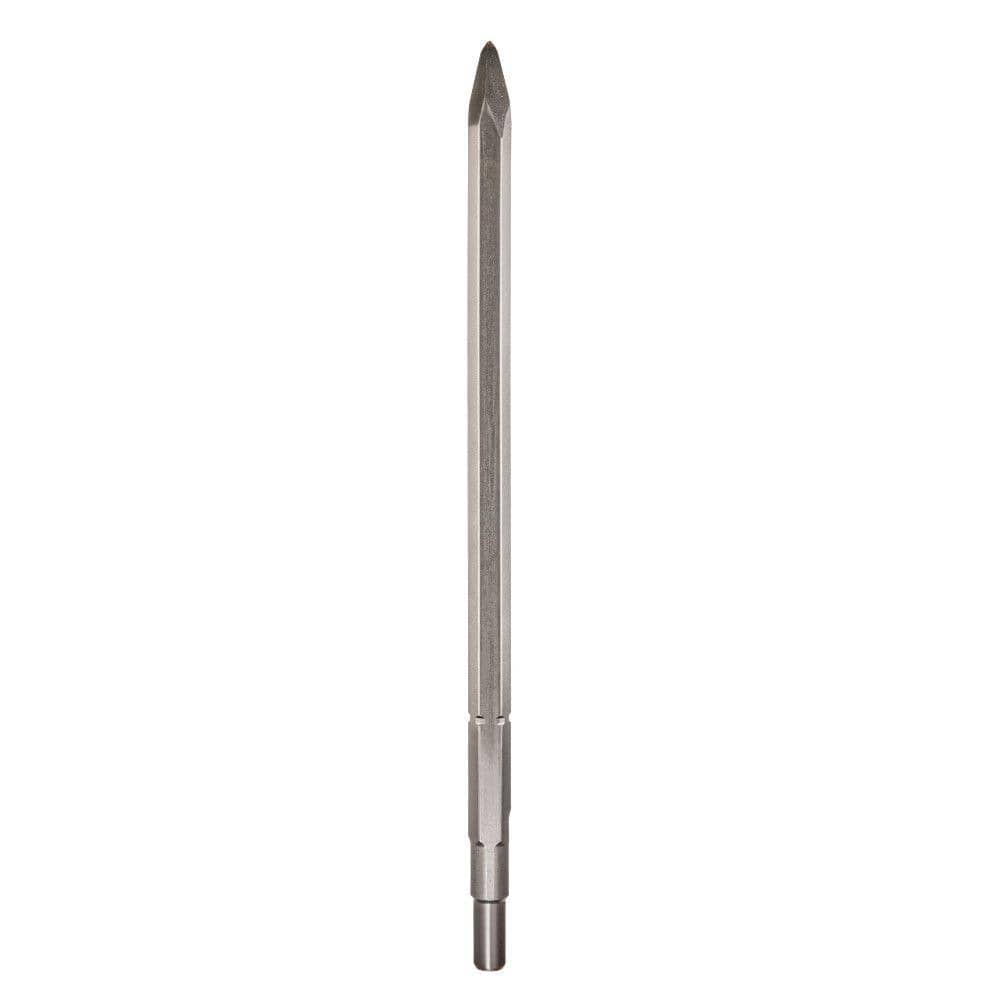 Milwaukee 18 in. x 3/4 in. Steel Hex Bull Point Chisel 48-62-3005 - The ...