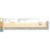 Hampton Bay Laminate End Cap Kit in Taj Mahal with Eased Edge ACC33012 ...