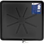 AMERICAN BUILT PRO 30 in. x 28 in. Plastic Washing Machine Drain Pan ...