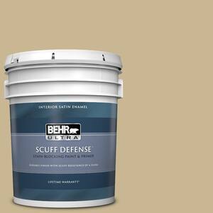 BEHR PREMIUM PLUS 8 oz. #MQ2-30 Spring Wheat Flat Interior/Exterior ...