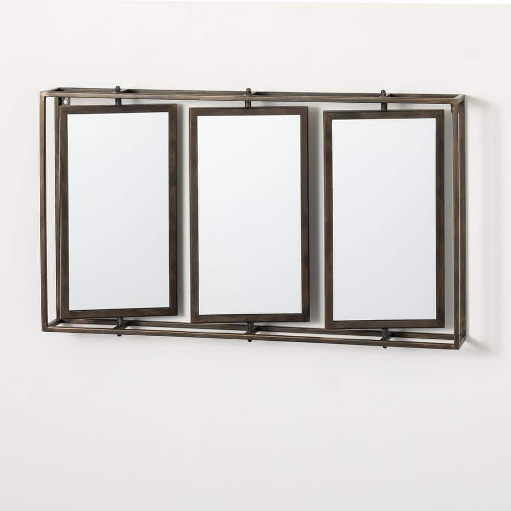 SULLIVANS 18 in. x 31.25 in. Farmhouse Triple Rectangle Framed ...