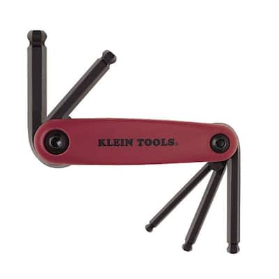 Klein Tools 5-Piece Folding Hex Key Set 70579
