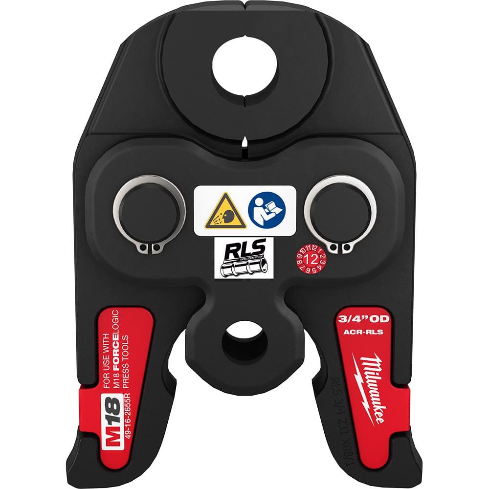 Milwaukee M18 Press 3/4 in. Copper Press Tool Jaw for RLS ACR Press ...