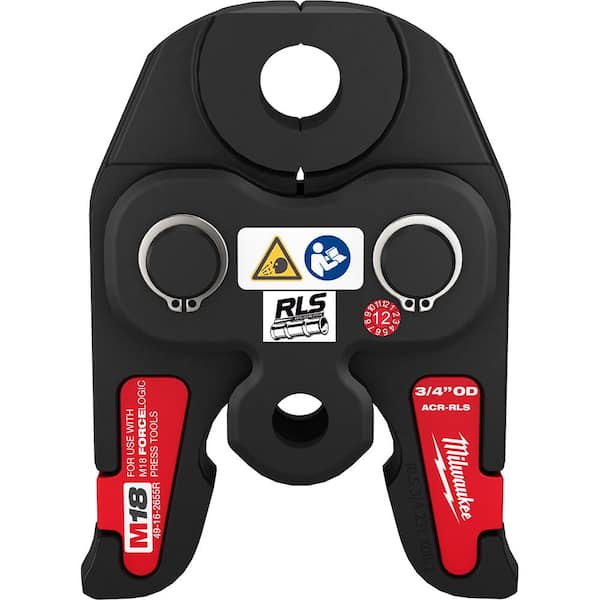 Milwaukee M18 Press 3/4 in. Copper Press Tool Jaw for RLS ACR Press ...