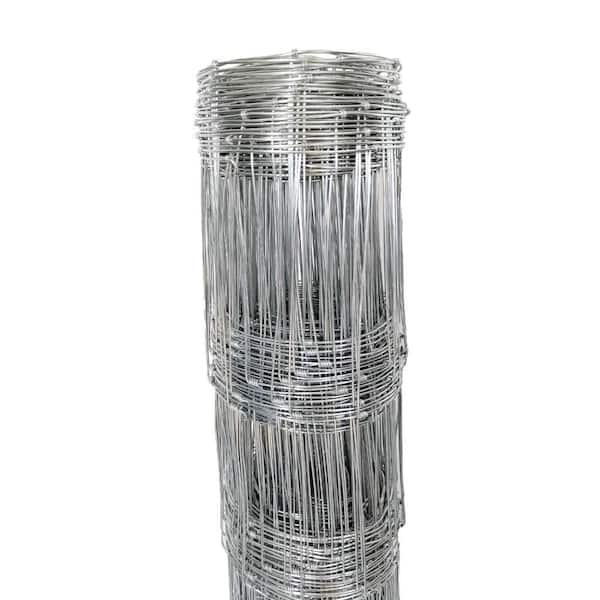 3 in. x 164 ft. 13-Gauge Galvanized Iron Wire Farm Fence Cattle Fence ...