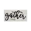 PARISLOFT Gather Wood and Metal Wall Decorative Sign UH126-9 - The Home ...