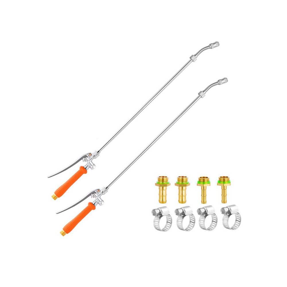 Justincity 29 in. Adjustable Nozzle Metal Sprayer with Brass Fittings ...