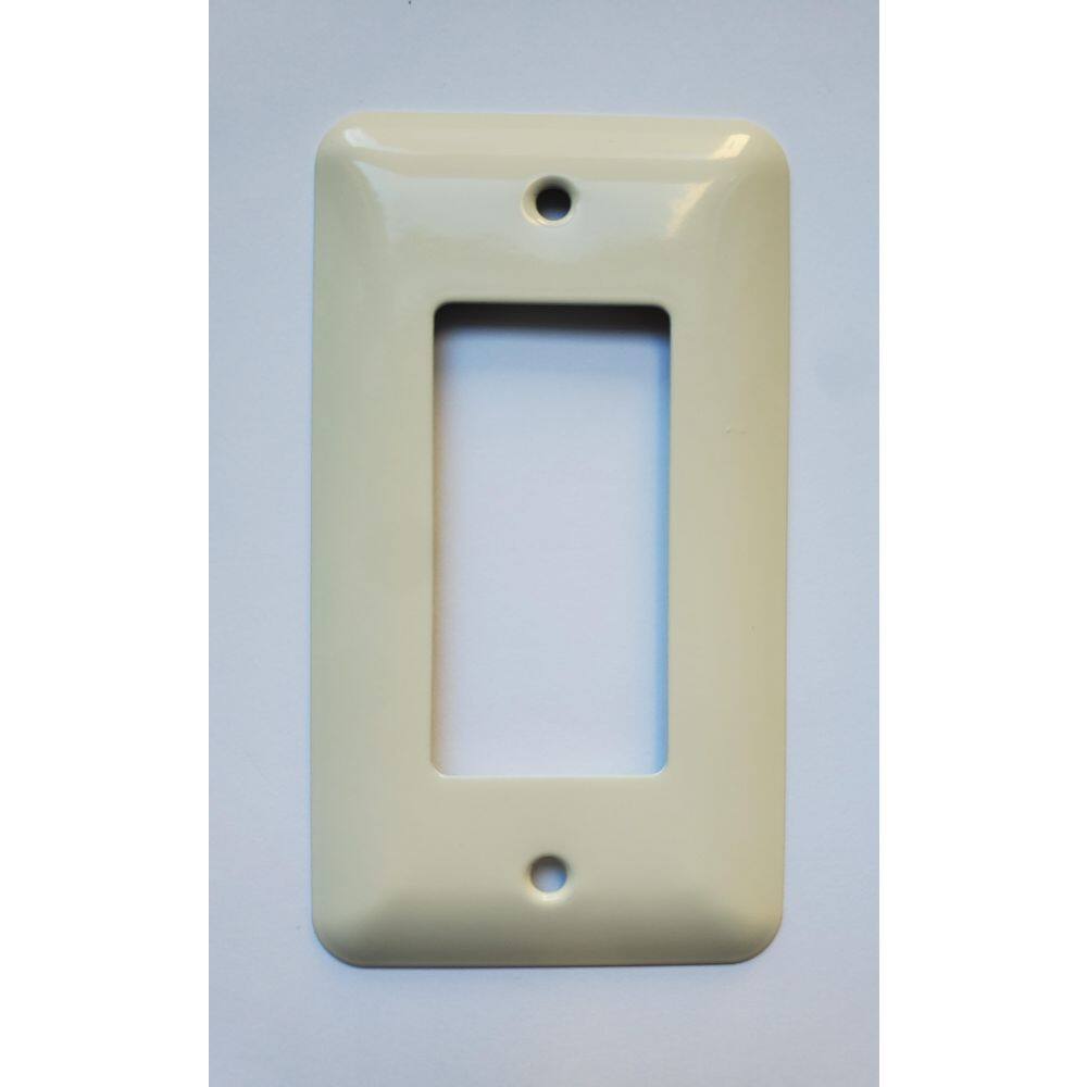 Mulberry Light Almond 1-Gang Decorator/Rocker Wall Plate (1-Pack) 45401 ...