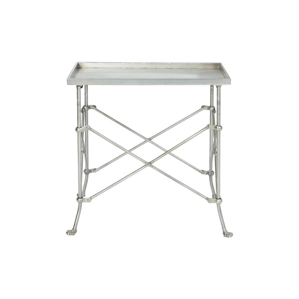 3R studios 20 in. Metal Rectangle Table EC0220 - The Home Depot