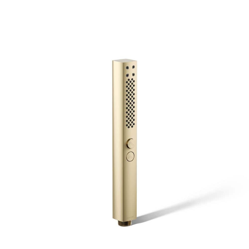 KOHLER Shiftplus Square 2-Spray Wall Mount Handheld Shower Head 2.5 GPM ...