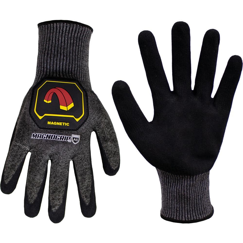 MagnoGrip Level 5 Impact Cut Resistant Work Glove with Integrated ...