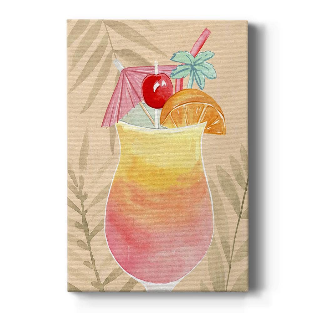 Wexford Home Tropical Cocktail IV By Wexford Homes Unframed Giclee Home Art Print 60 in. x 40 in ...