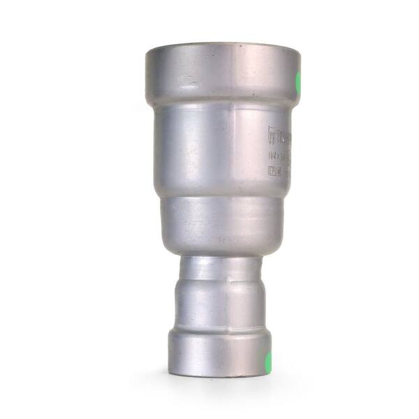 T TITANPRESS 1/2 in. Carbon Steel Press Coupling EPDM Mechanical ...