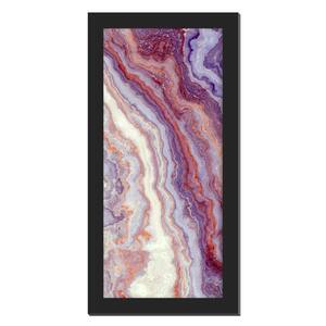 Grandeur 72 in. H x 36 in. W Modern Rectangle 4" Black Framed Floor ...