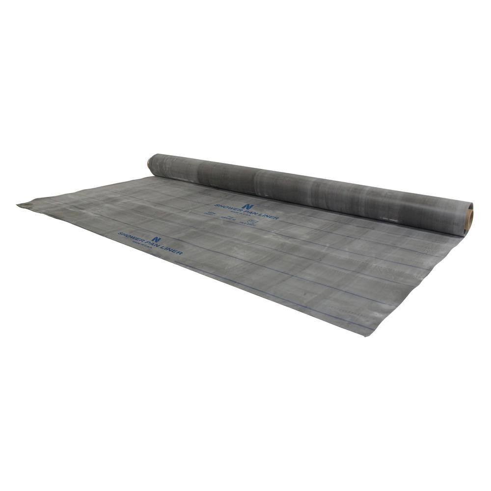 6 FT X 50 FT Gray PVC Shower Pan Liner Roll SPL 6 FT X 50 FT 40 MIL ...